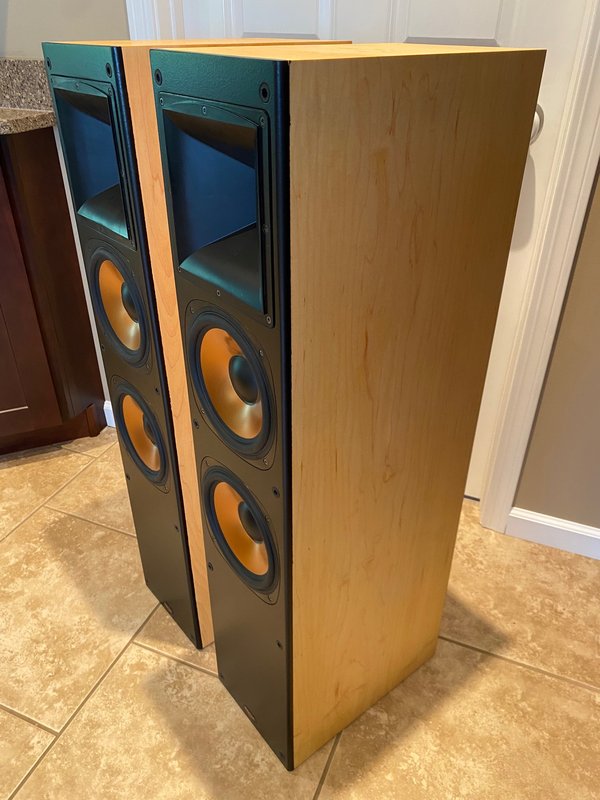 Sold: Klipsch RF-5 in Maple. Illinois $350 - Garage Sale - The Klipsch ...