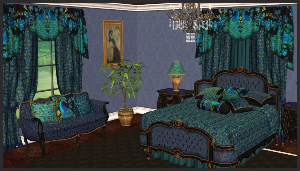 CuriousB-VitaSims Lavelle Truffle Set for TS2: Peacock
