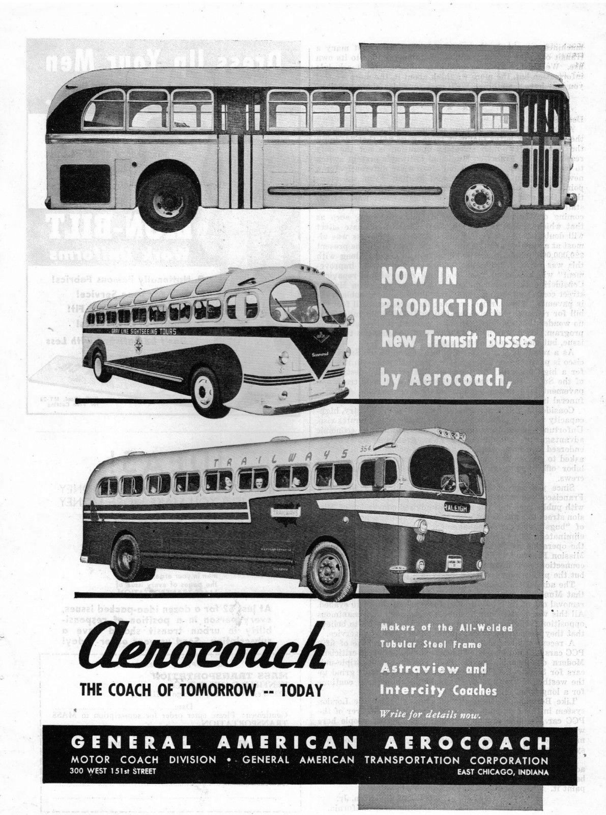 Aerocoach '49 Astraview Intercity Transit — Postimages