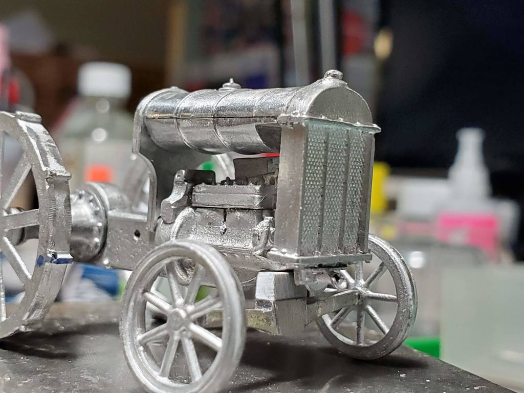 Wiseman Model Services O Scale Ford Style Tractor - Work In Progress ...