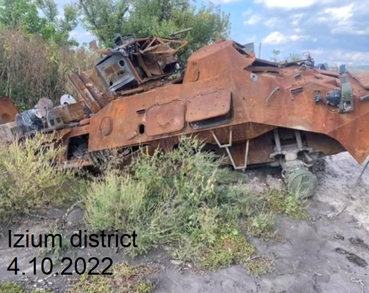 R 149 MA1 destroyed Izium district — Postimages