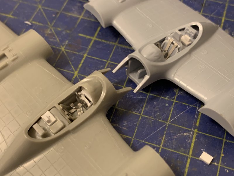 AdrianMF’s Airfix P-38Hs - Beautiful Lass finished - The Fork-tailed ...