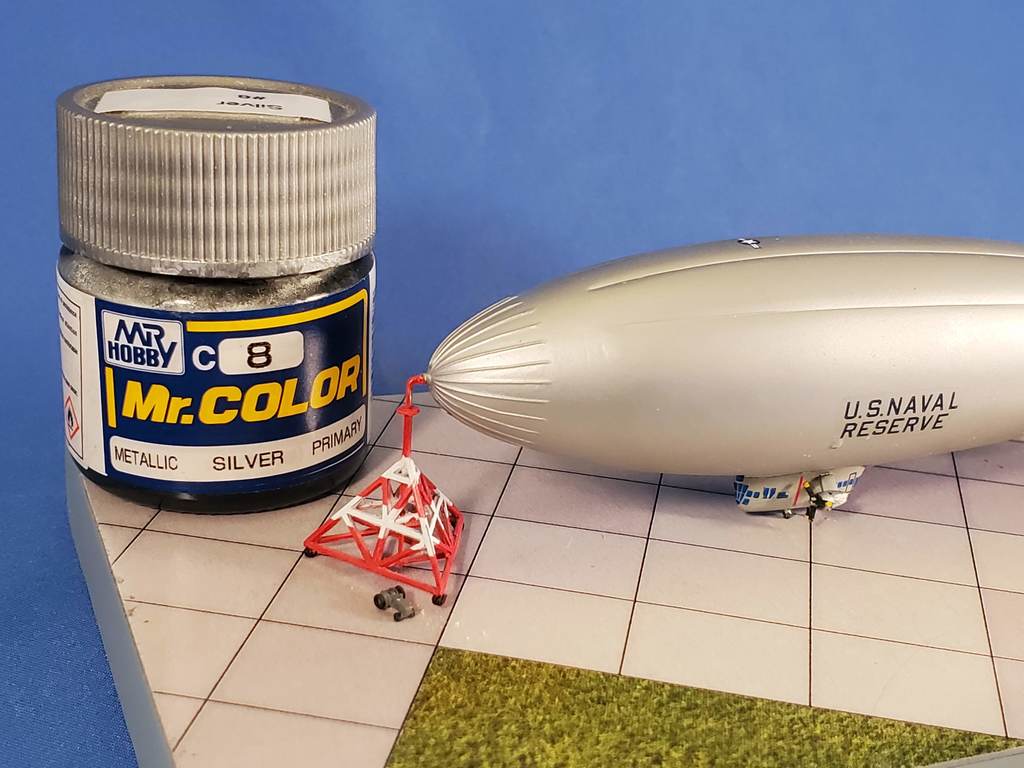 Mark I Models 1/720 US Navy K-Type Blimp, K-125 - Ready for Inspection ...