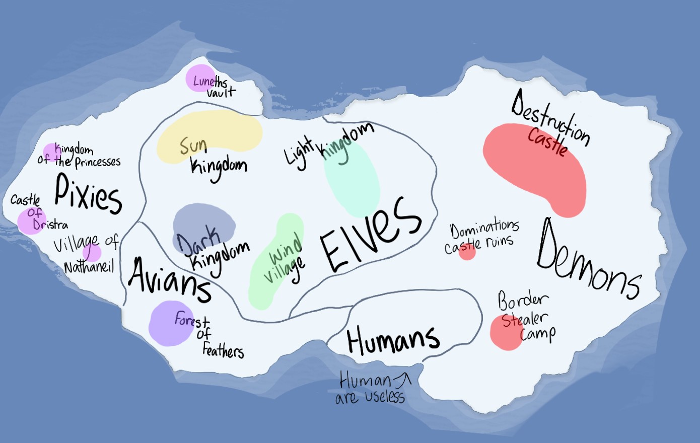 Death and Destruction Map — Postimages