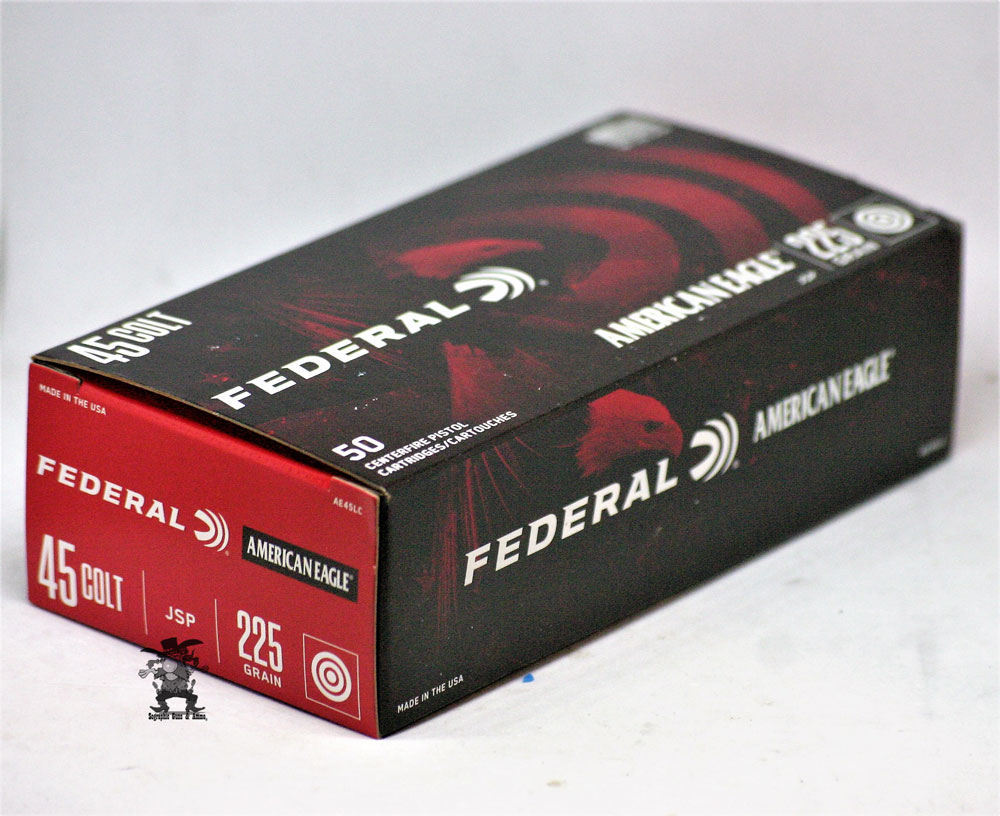 45 LONG COLT Jacketed Soft Point 225 GRAIN 860 FPS FEDERAL 45 LC 50 ...