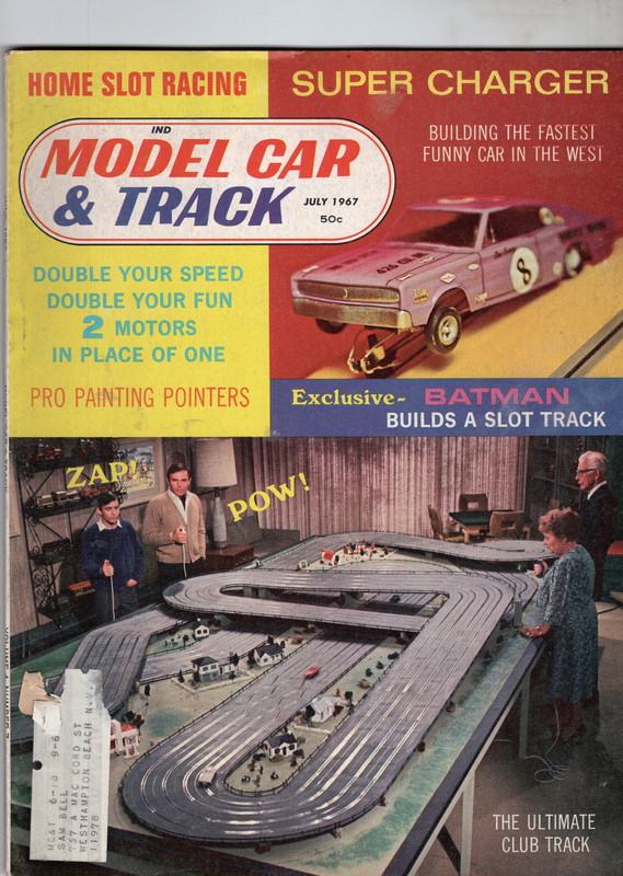 Model Car and Track 1967 07 July 01 — Postimages