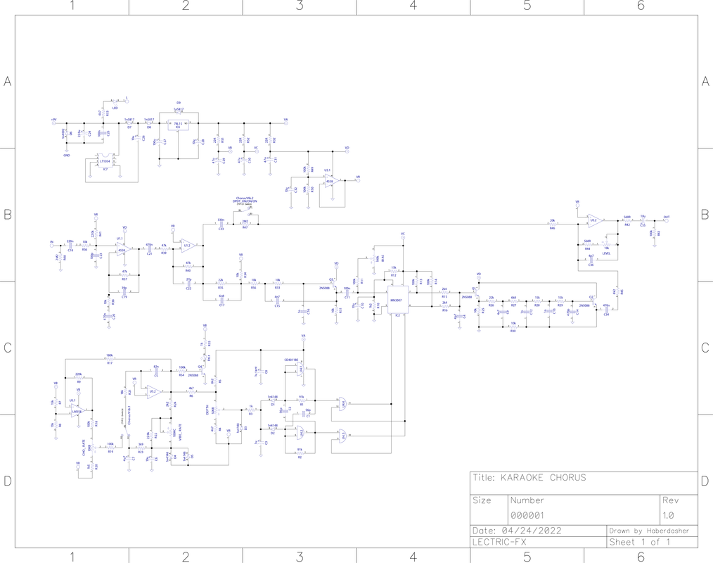 KARAOKE CHORUS schematic — Postimages