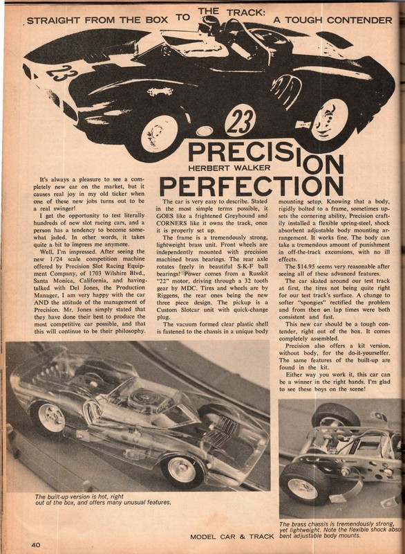 Model Car And Track - March 1966 | SlotForum
