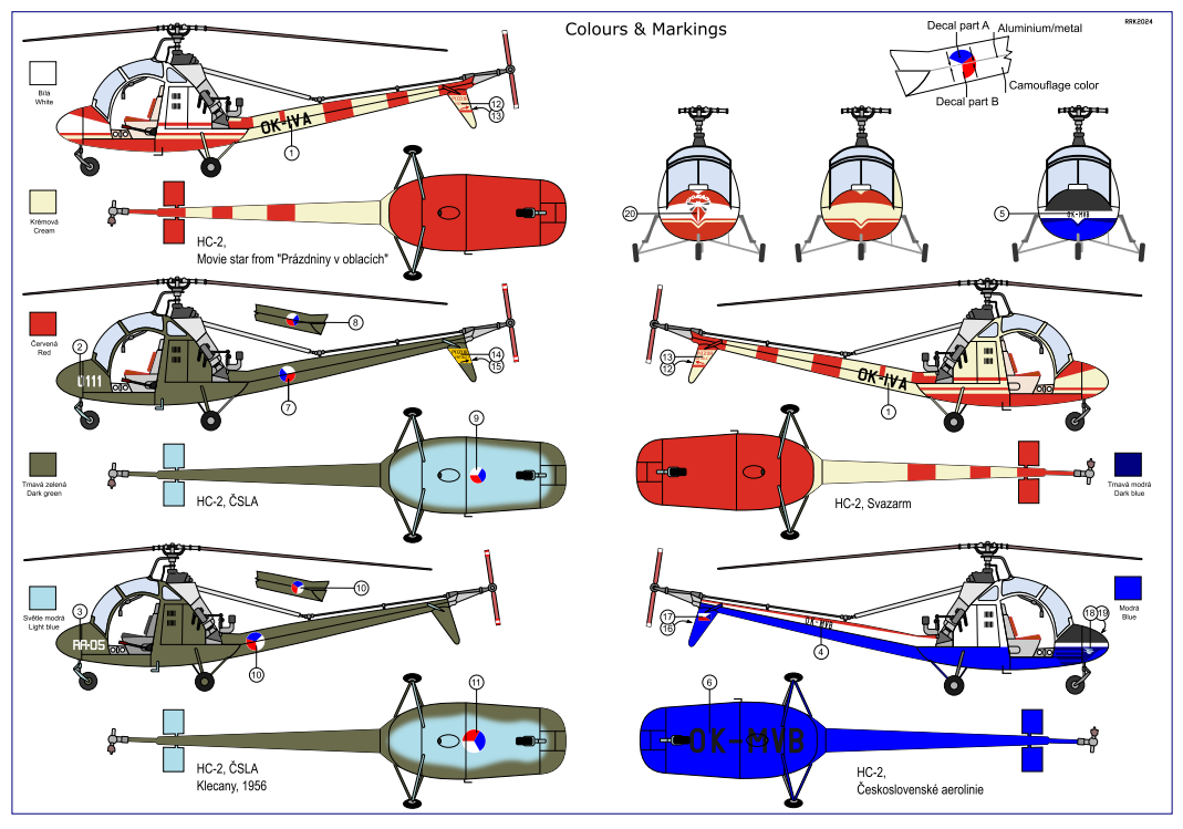1/48 - Aero HC-2 Heli Baby 3D printed kit by MH Models - released - The ...
