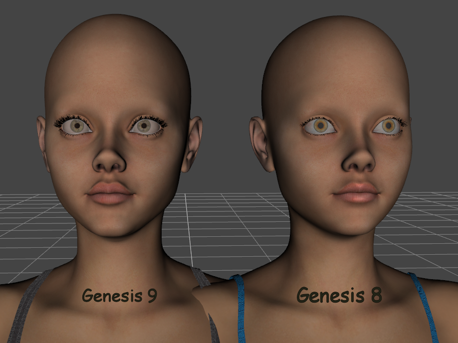 G9 To G8 Conversion - Free Daz 3D Models