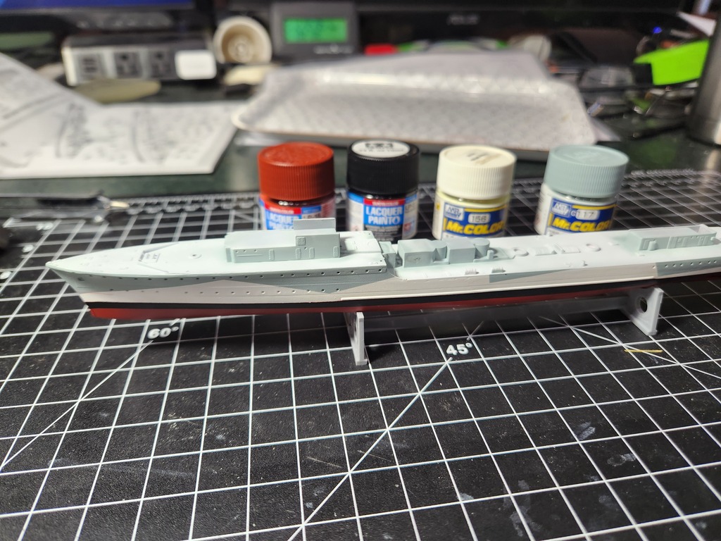Mirage 1/400 ORP Burza, '44 fit - Work in Progress - Maritime ...