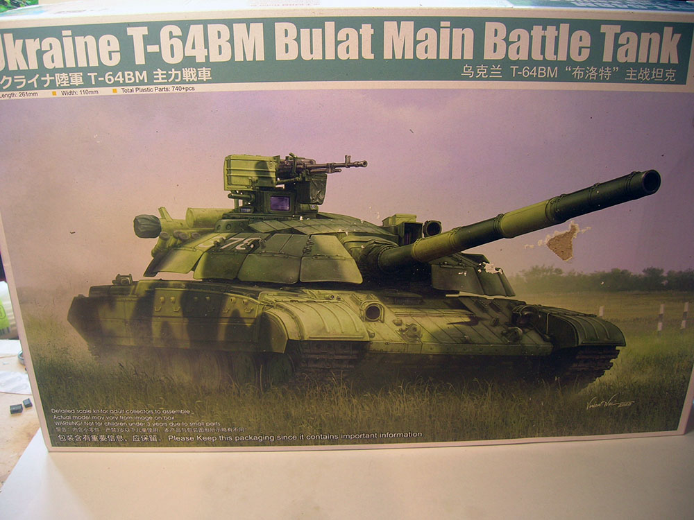 Ukrainian T-64BM Bulat (Trumpeter, 1/35) - The Unofficial Airfix ...