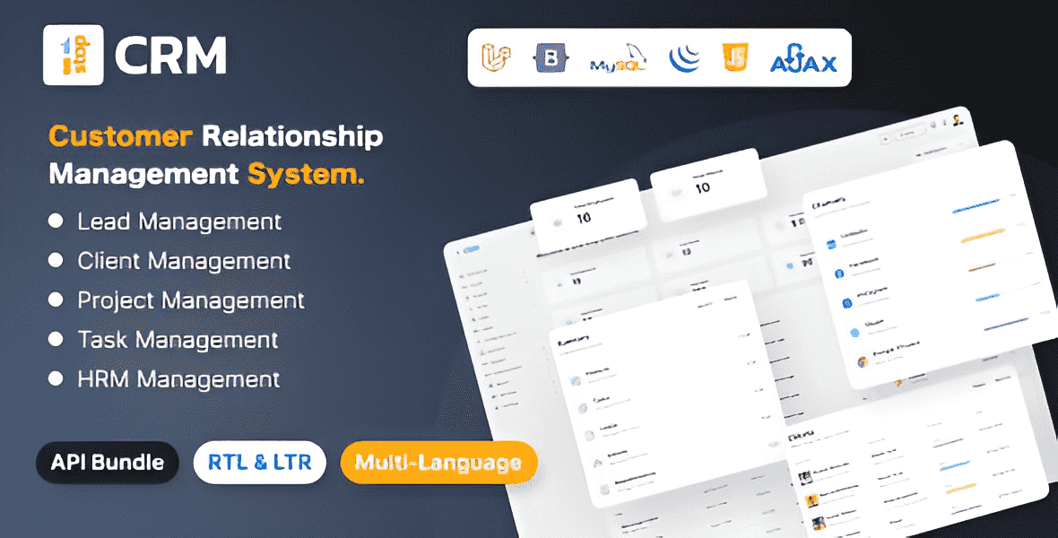 Onest CRM - Customer Relation Management System PHP Script – Bliter GPL