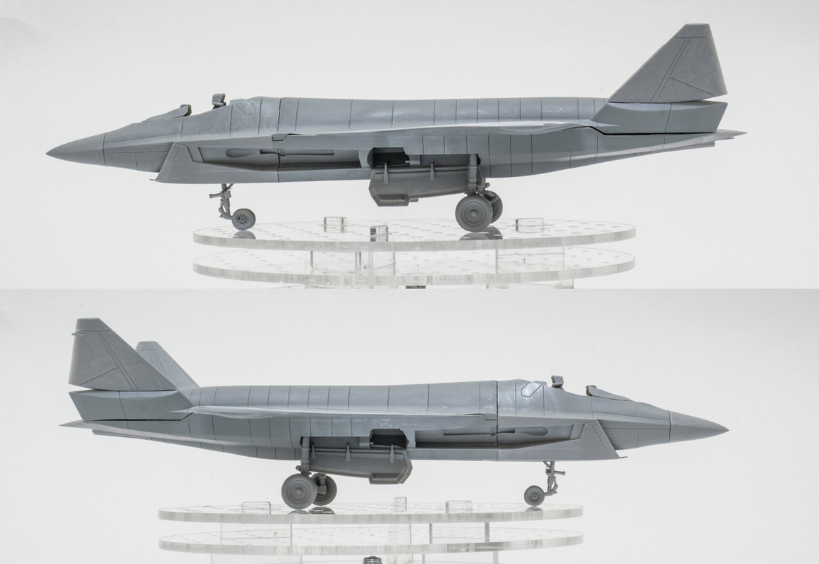 1/72 - Sukhoi Su-75 "Checkmate" resin kit by Sarmat Resin - 3D renders ...