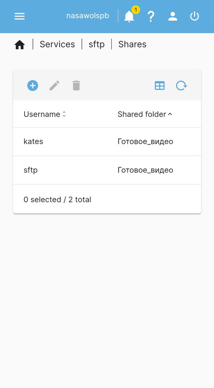 sFTP plugin with root access - FTP - openmediavault