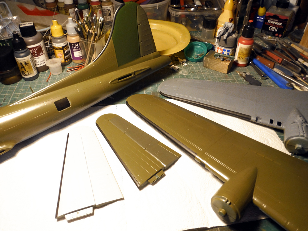 1/48 Revell B-17F "Memphis Belle" - Work in Progress - Aircraft ...