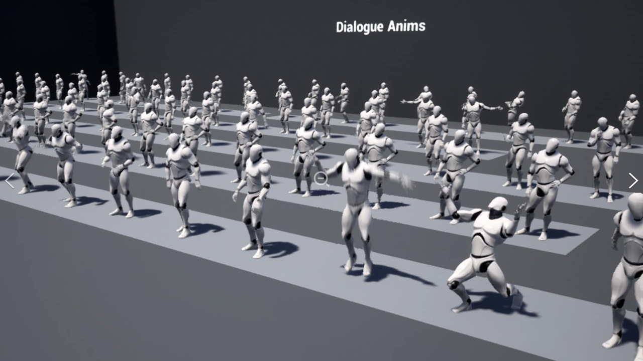 [ Unreal Engine Animation ] Dialogue Anims 2025 - Free Daz 3D Models
