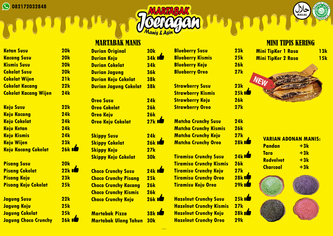 MENU NEW MANIS TIPKER — Postimages