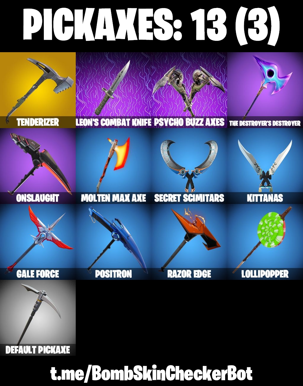 Pickaxes — Postimages