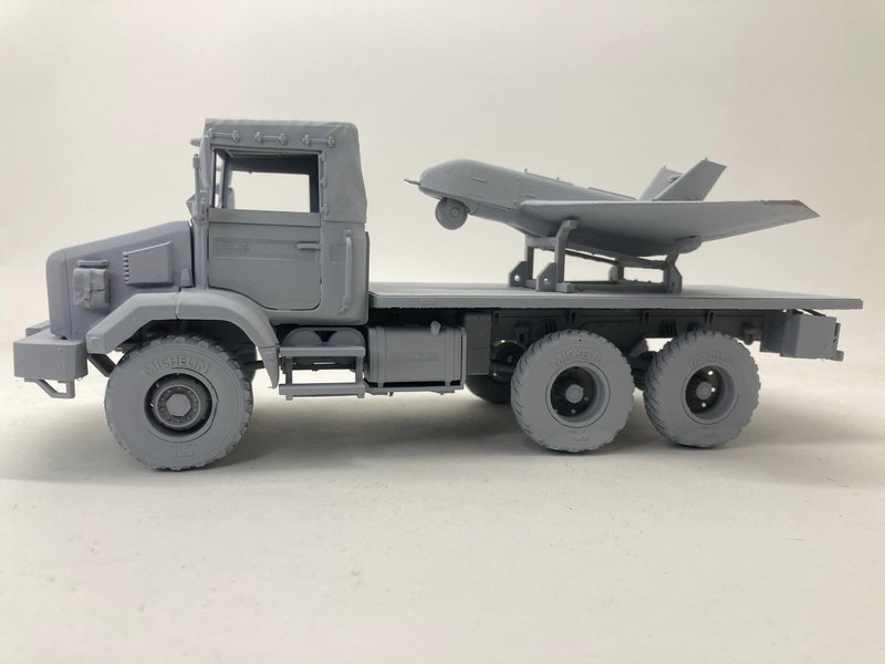 1/35 - Renault GBC 180 truck + SAGEM SDTI/Sperwer UAV 3D printed kits ...