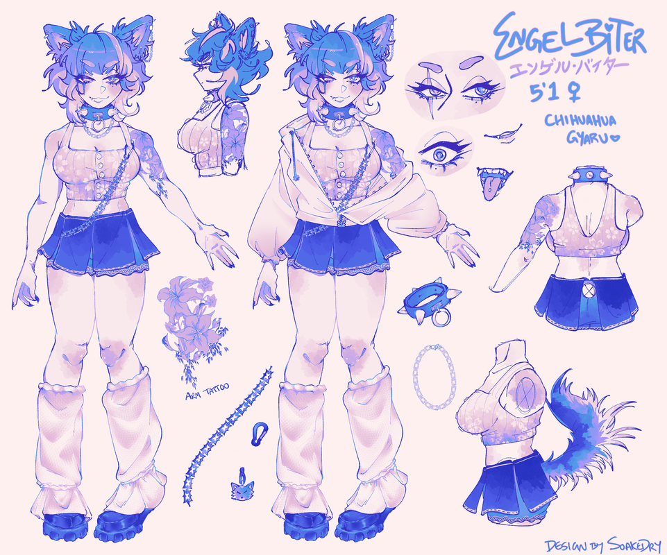 Lf: Ref sheet/Semi-custom O: $$ CLOSED on Toyhouse