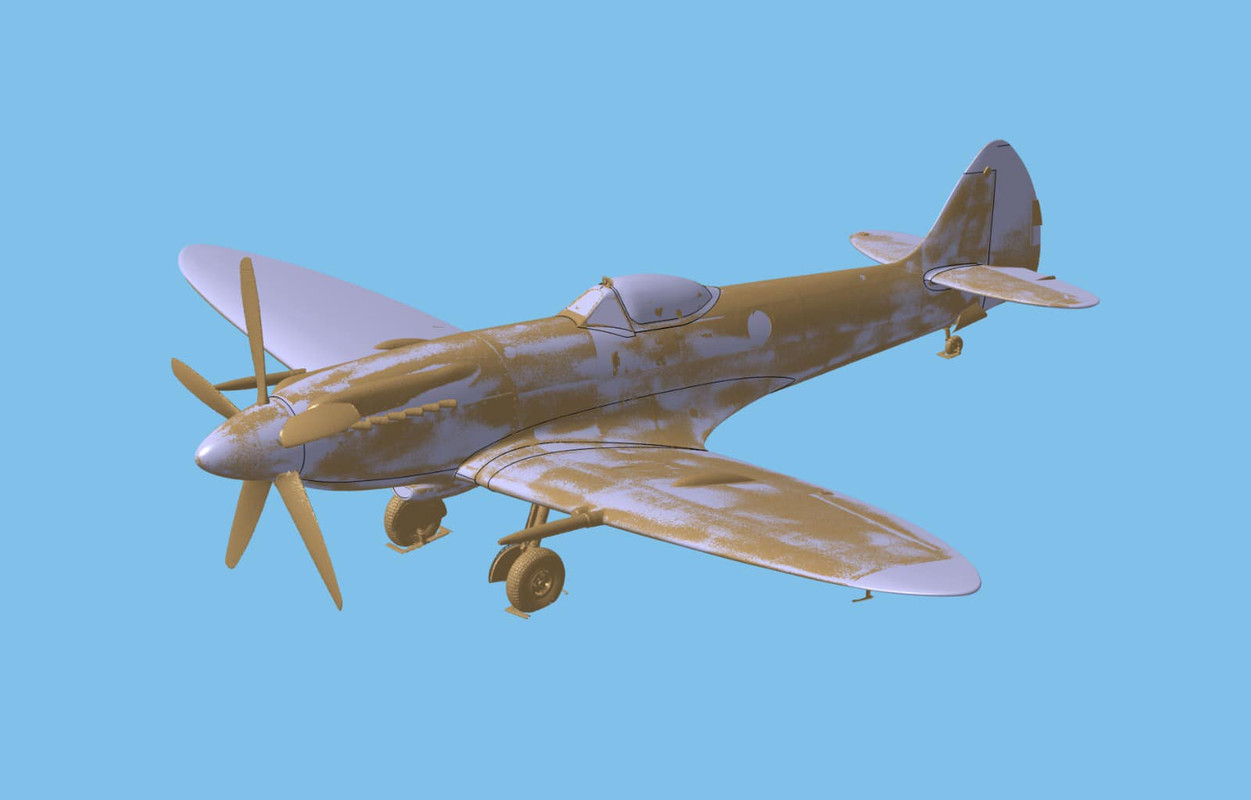 1/32 - Supermarine "Griffon" Spitfire/Seafire family by DB Model Kits ...