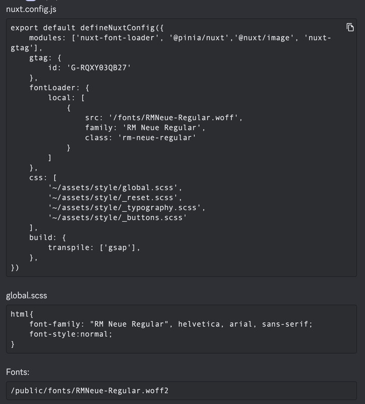 nuxt-font-loader inconsistent loading of font : r/Nuxt nuxt-font-loader inconsistent loading of font : r/Nuxt