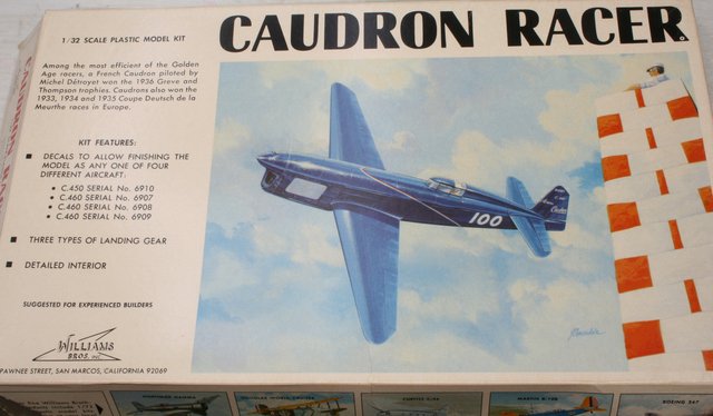 Caudron C.460 Williams Bros 1/32 - Works in Progress - Large Scale Planes