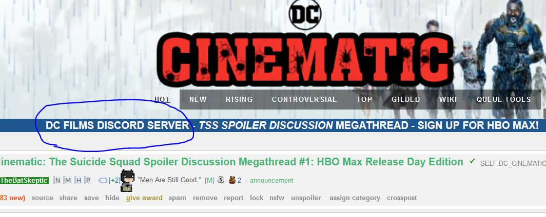 Is there a discord for this sub? : r/DC_Cinematic