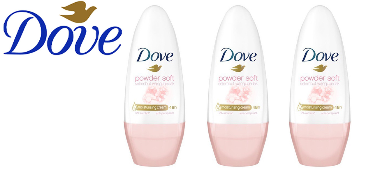 Jual Dove Powder Soft Deodorant Roll On [40 mL] di Seller Alfamart ...