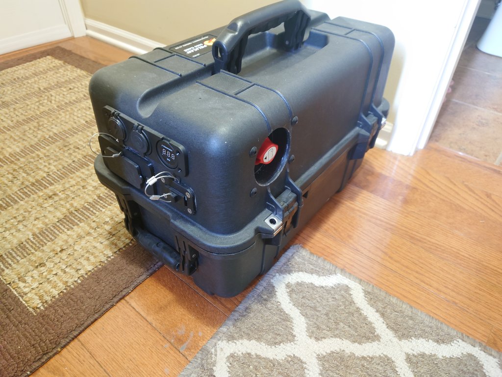 Anyone install a charging/battery system in a Pelican case? > General ...