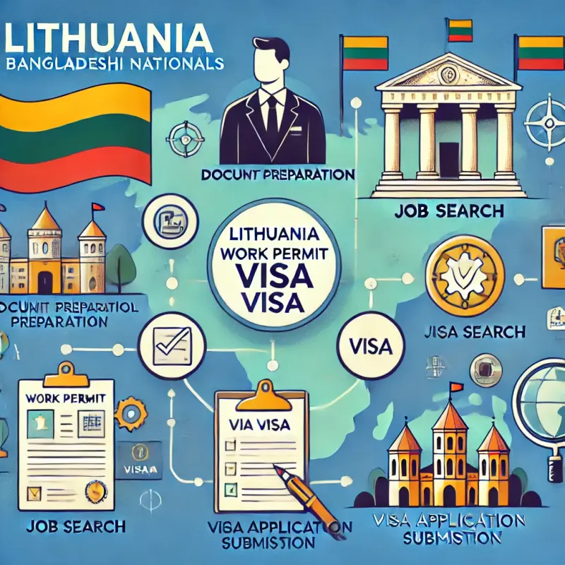 Lithuania Work Permit Visa for Bangladesh : Complete Guide - EN JOB ...
