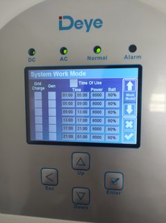 Deye Hybrid System - Time Of Use Settings - Inverters - Power Forum ...