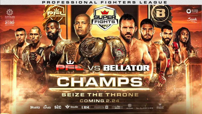 Жестоко! Bellator срещу PFL в Саудитска Арабия през февруари — MMA.BG