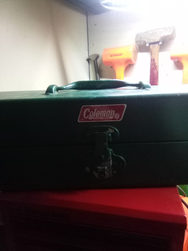 New/old fettle box - The Coleman Collectors Forum