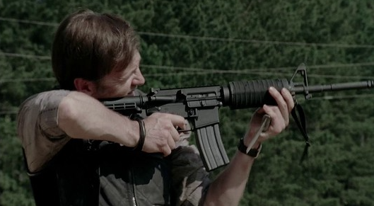 At the range, idiot shooting AR's with no sights. > General Discussion ...