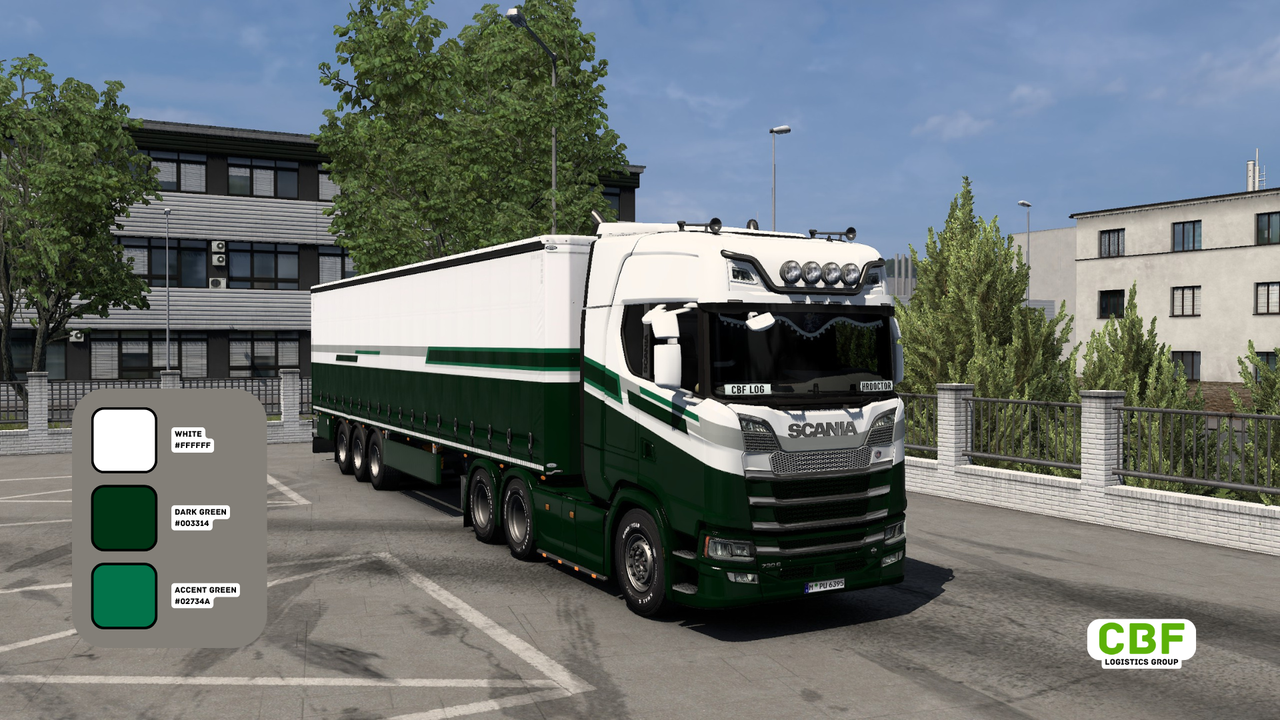 CBF Logistics Group Convoy || 01/2025 — Event — TruckersMP