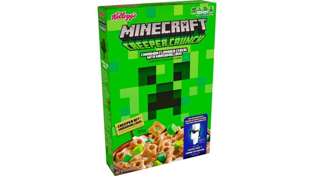 Minecraft Is Getting An Official Breakfast Cereal From Kelloggs That