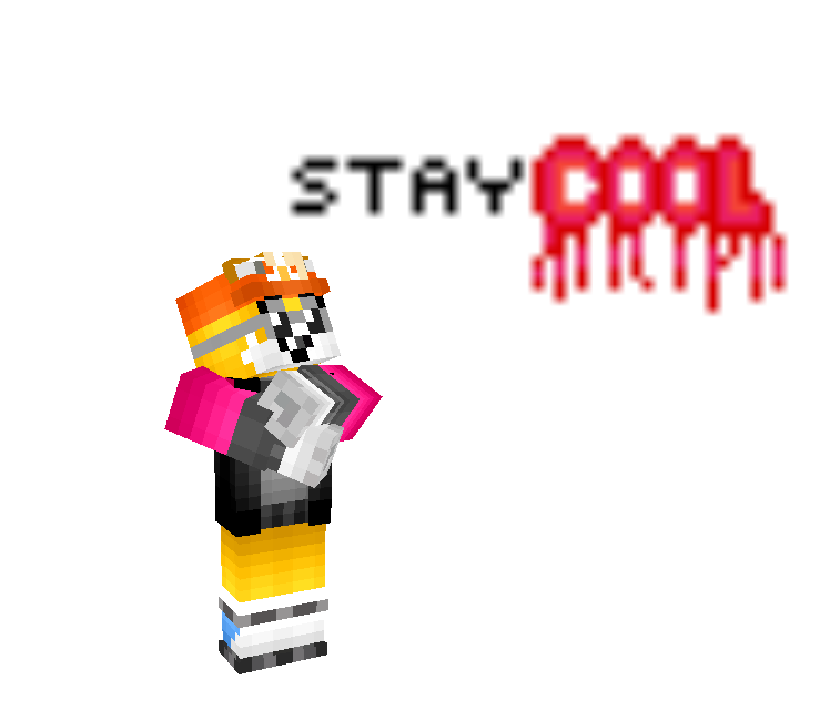 Stay Cool Mascot Minecraft Skin