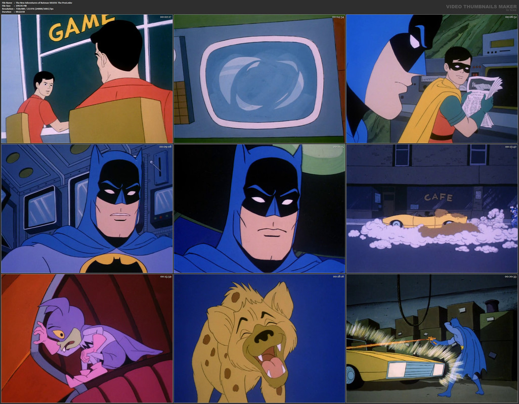 The New Adventures Of Batman S01 E01 The Pest Mkv Postimages