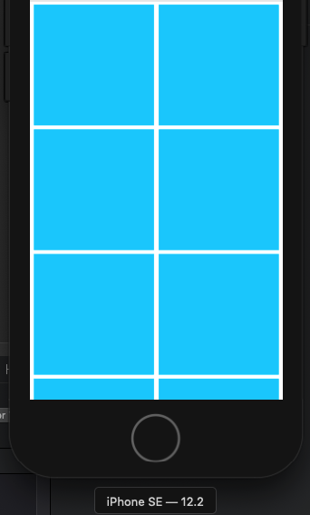 Ios Margins Around Cell Like In Android Gridlayout Stack Overflow