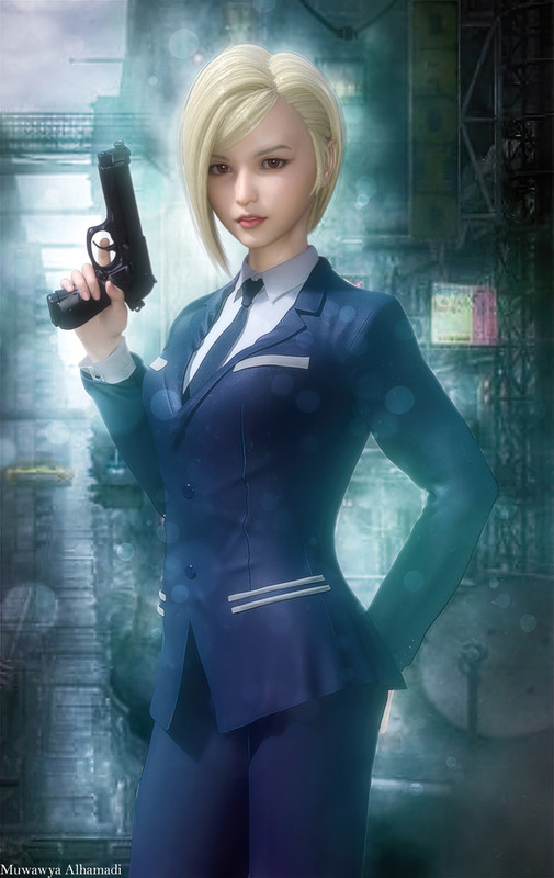 Elena For G8F By Muwawya - Free Daz 3D Models