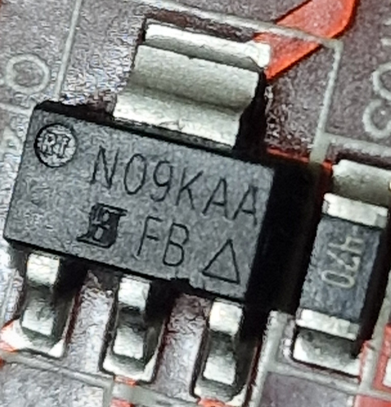 mosfet - Vishay SMD FB code component identification - Electrical ...
