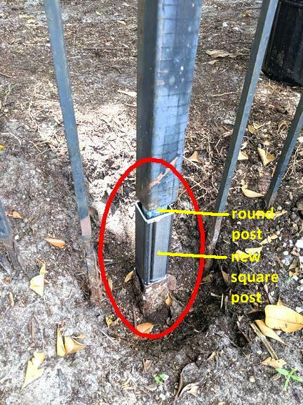 Wrought iron rail repair | DIY Home Improvement Forum