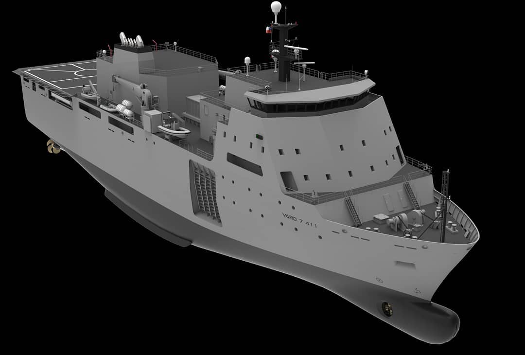 RAZONYFUERZA - Buques de Proyección de la Armada VII - Armada de Chile