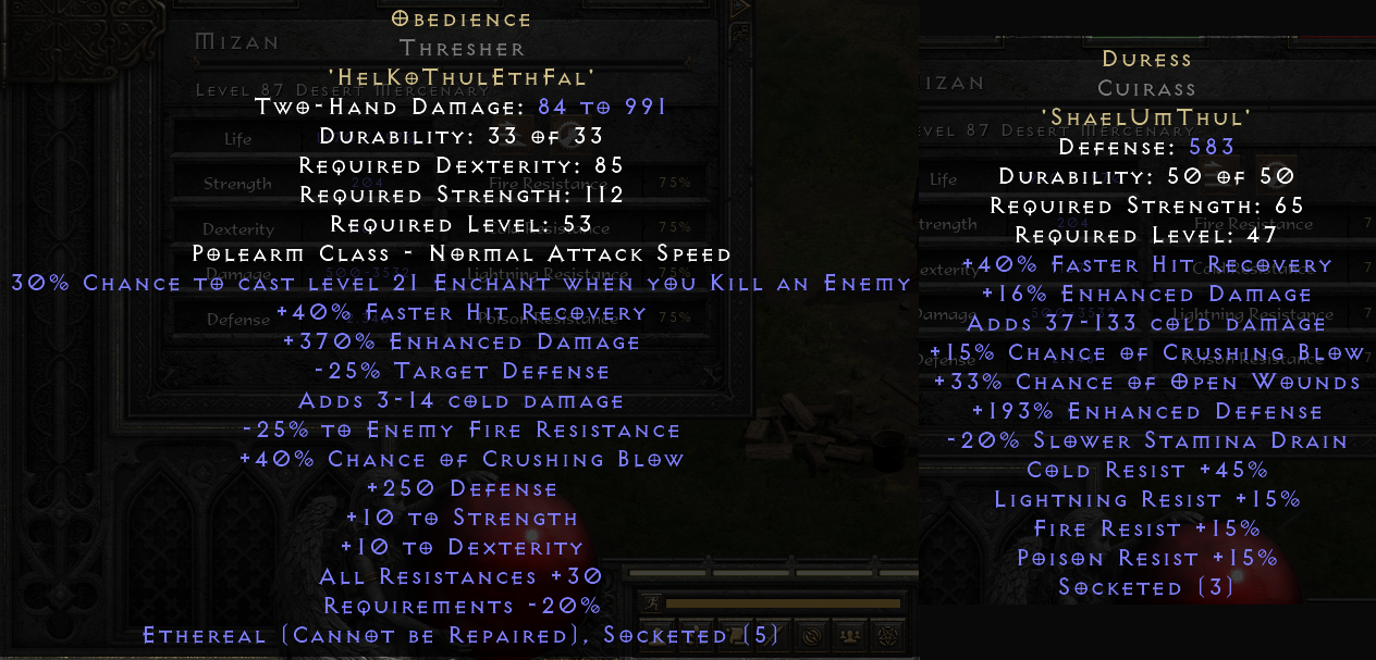 Pack Barb Gf Mf Gear +tele Ammy - Topic - d2jsp