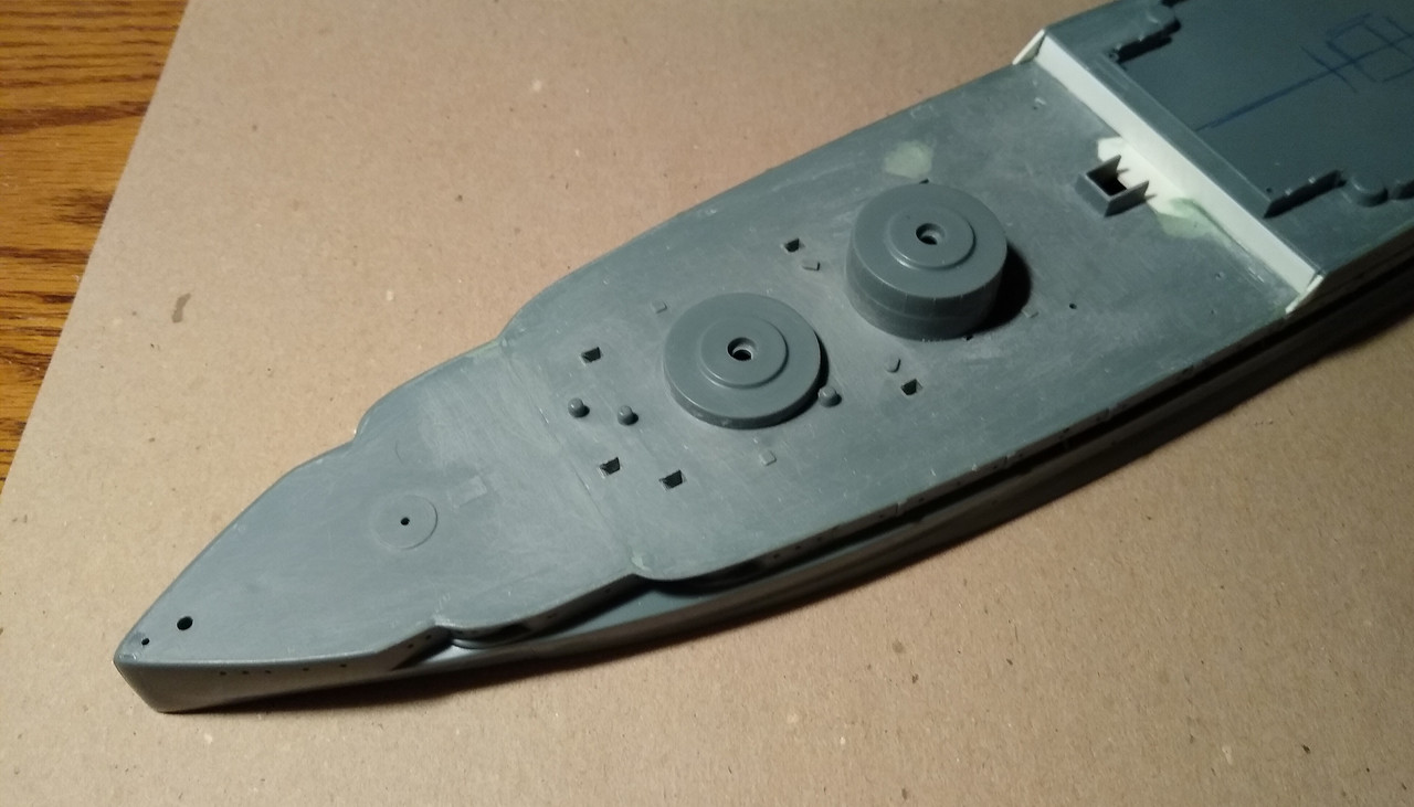 USS Arizona, As Sunk circa 1960's, in 1/350 - FineScale Modeler ...