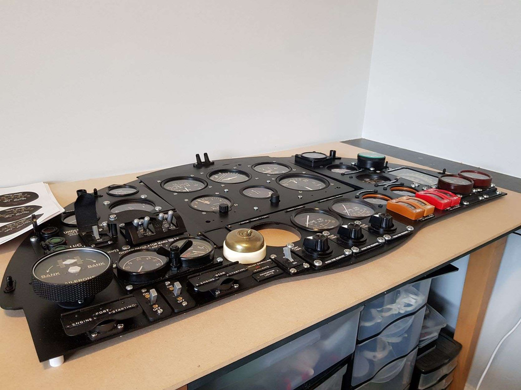 Avro Manchester Bomber Instrument Panel 1:1 - Page 6 - Work in Progress ...