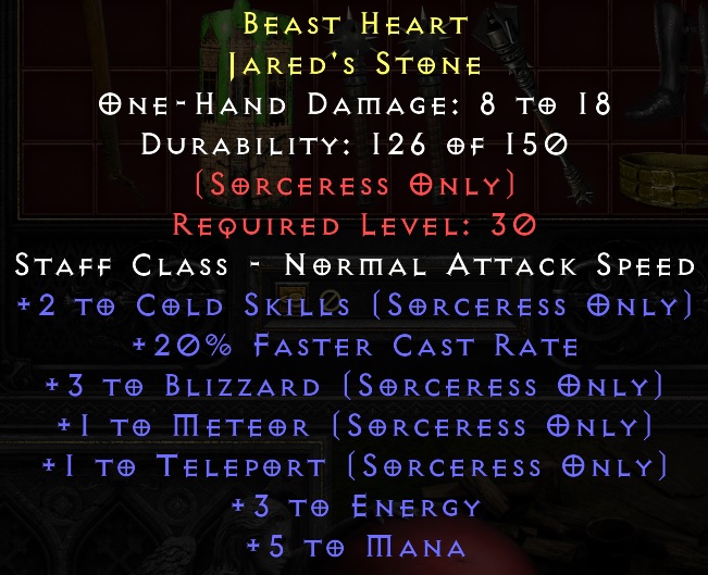 Lld Blizzard Orb - Topic - d2jsp