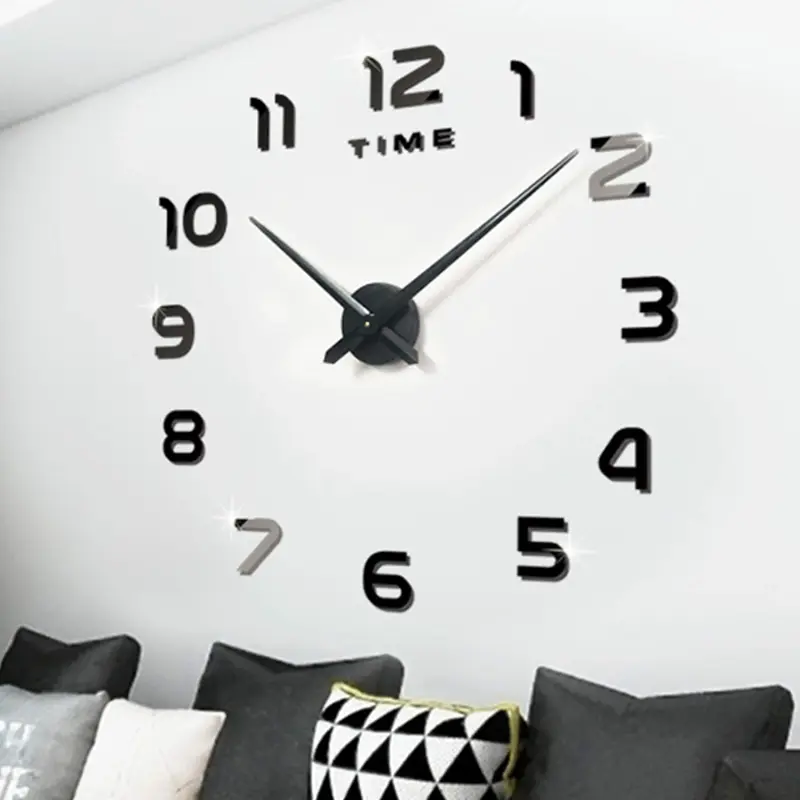 CEAS de perete MARE living bucatarie 3D decorativ MODERN cu mecanism ...